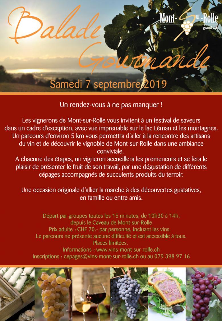 Balade gourmande 2019 | Office des Vins Vaudois